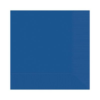 Mavi Renk Peçete 33x33cm Lacivert AMSCAN