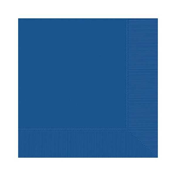 Mavi Renk Peçete 33x33cm Peçeteler Parti Yıldızı